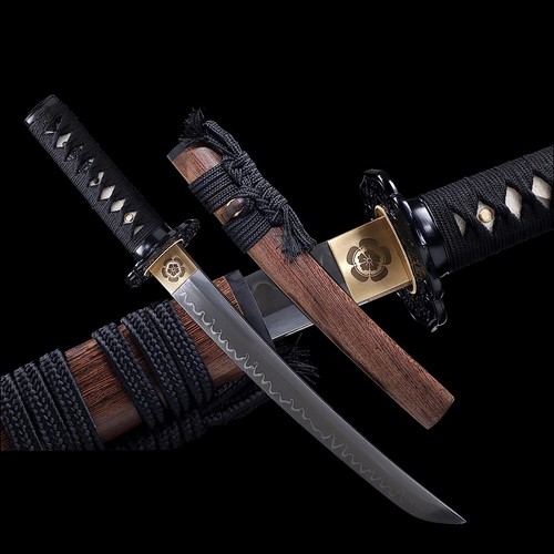 AU Clay Tempered T10 Steel Real Hamon Razor Sharp Japanese Samurai ...