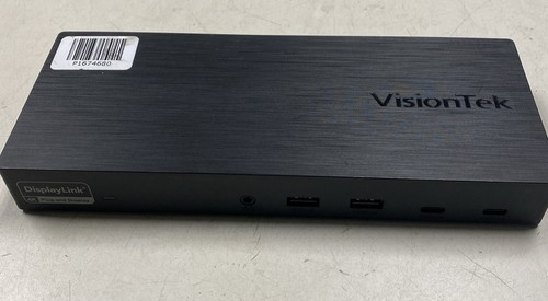 Visiontek 901502 Vt7400 Usb-c Docking Station Dock 3x 4k Display no ac adapter | eBay