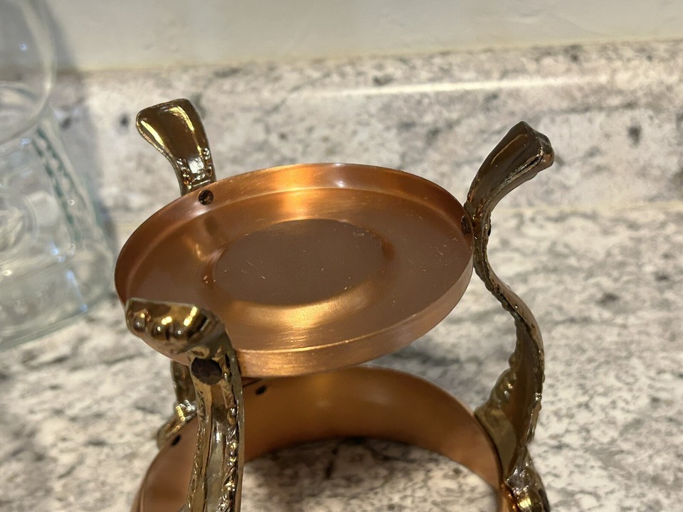 Vintage Princess House Copper and Brass Tea Coffee Carafe Pot with ...