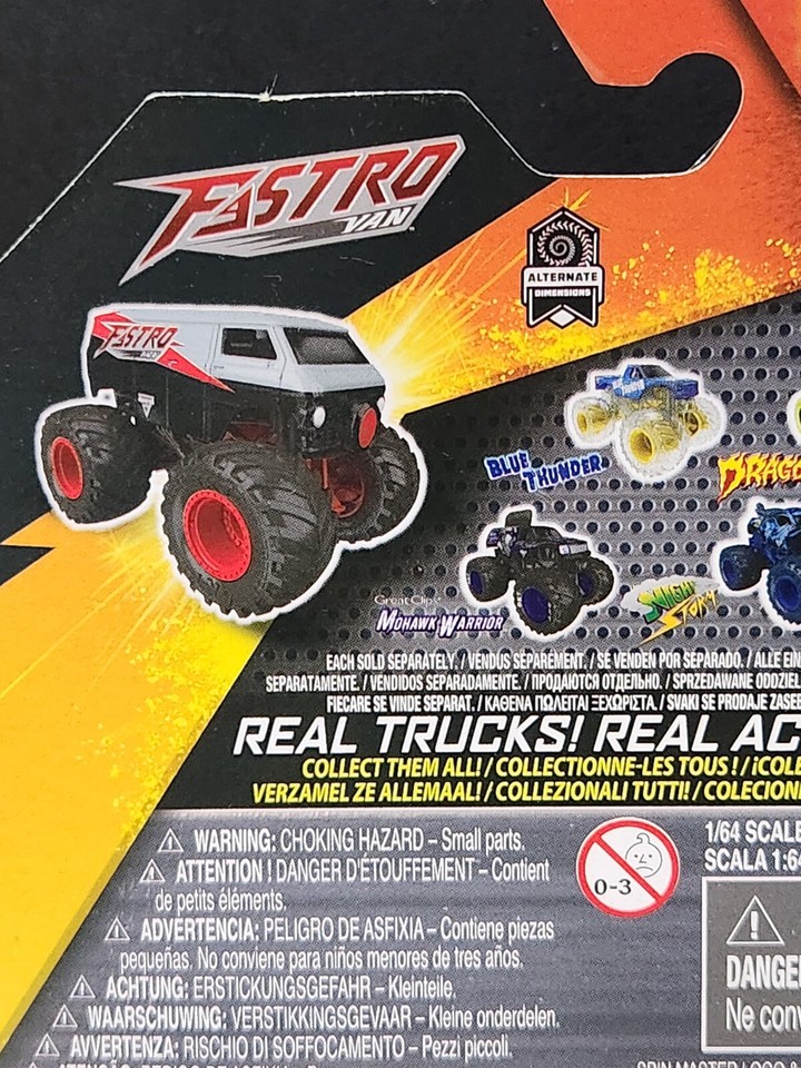 Fastro Van MONSTER JAM Alternate Dimension Truck 2024 1/64 Spin Master ...