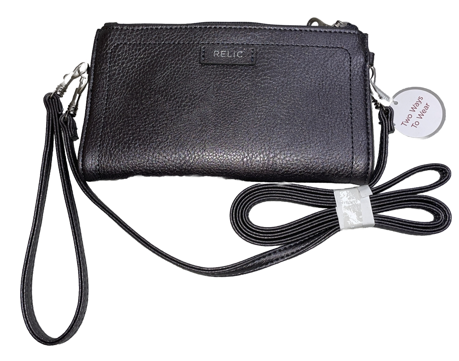Relic Dylan Checkbook Wristlet Crossbody Convertible Purse/Wallet ...