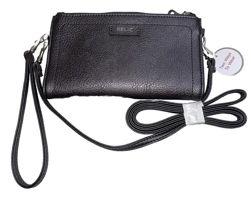 Relic Dylan Checkbook Wristlet Crossbody Convertible Purse/Wallet ...