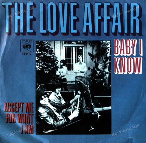 The Love Affair - Baby I Know 7in (VG/VG) . | eBay