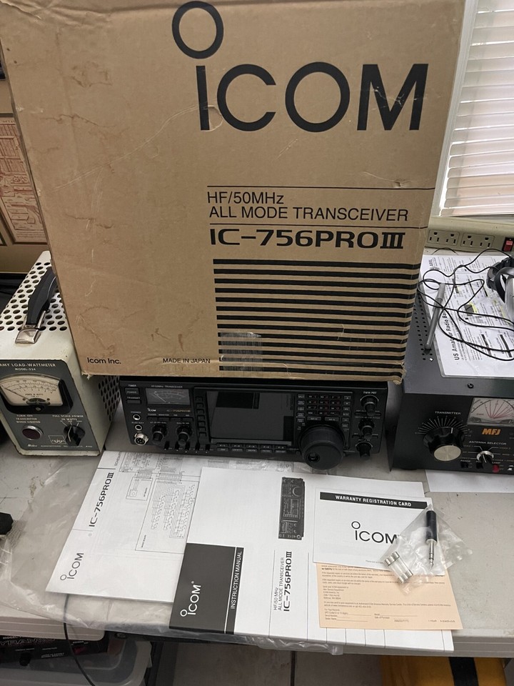 Icom 756 Pro III HF Transceiver | eBay