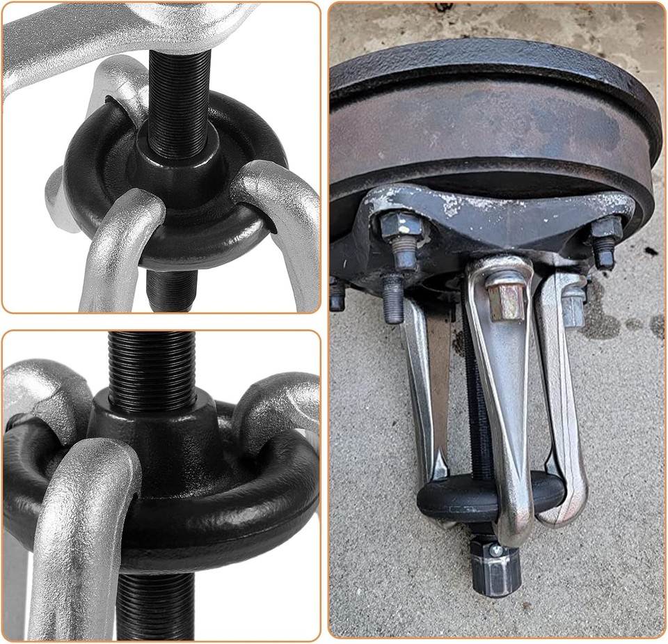 Universal 7394 Hub Puller Brake Drum Puller Wheel Hub Removal Tool ...