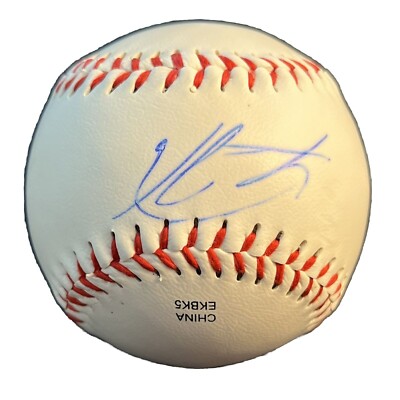 TOM MURPHY Original Signed Autographed OL Rawlings Baseball COA Cert ...