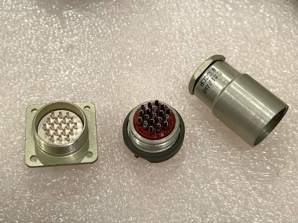 Elorg Connectors SET RS19TV (Male + Female) USSR plug + cable socket ...