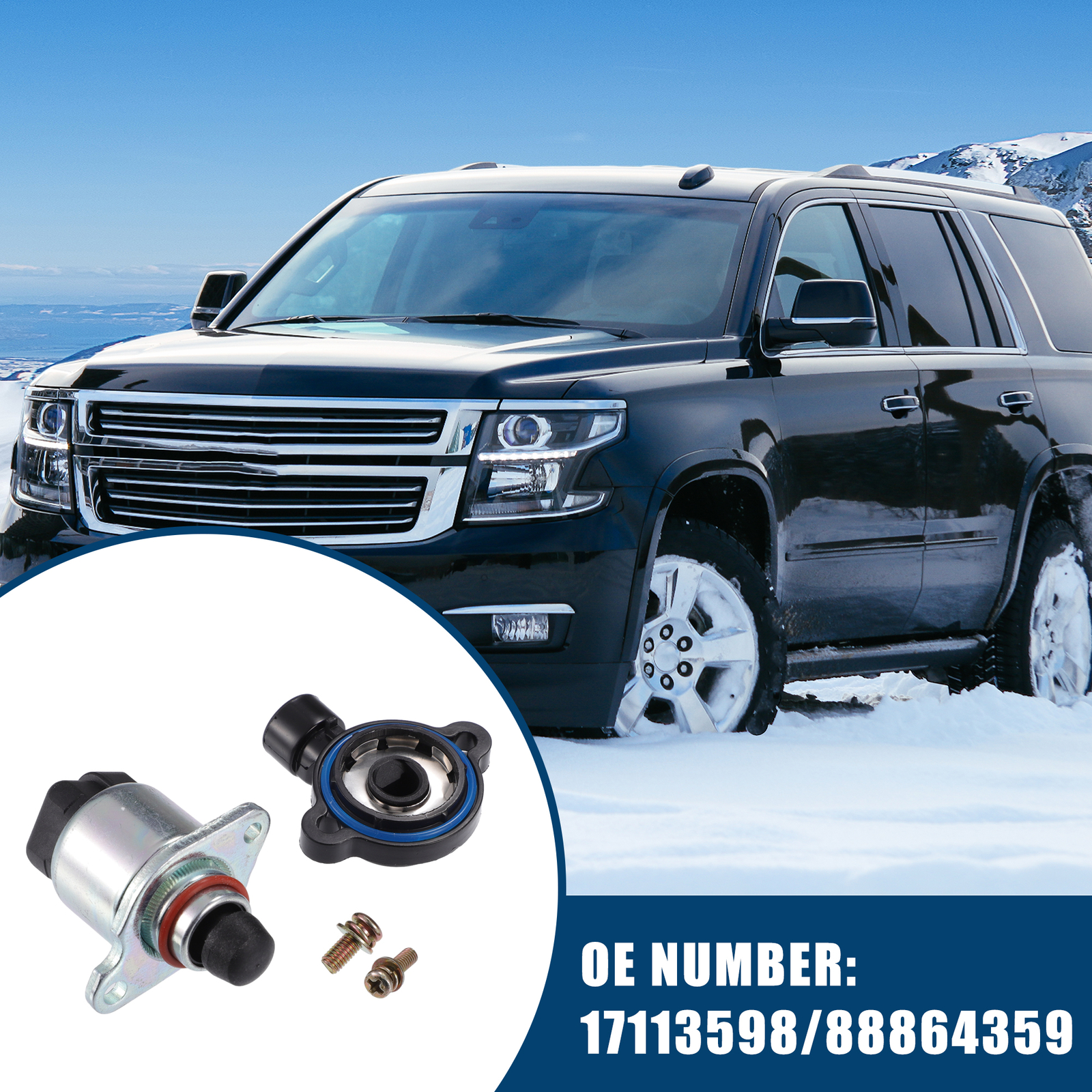 No.17113598 Idle Air Control Valve for Chevrolet Avalanche 1500 2002 1 ...