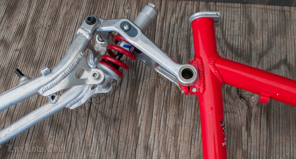 Vintage GT LTS 2000 DS MTB Bicycle FRAME 26" Wheel Cruiser Bike Rock ...