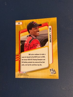 2005 Press Pass Optima Bill Lester Autographed Card | eBay