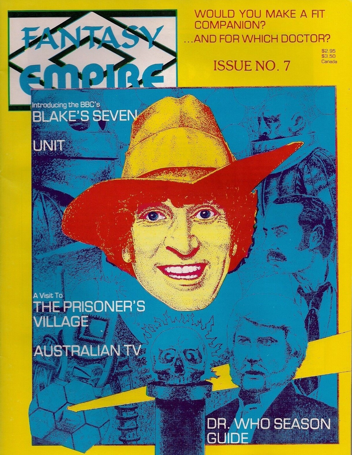 Fantasy Empire #7 FAIR; New Media | low grade - Doctor Who - w/Bag ...