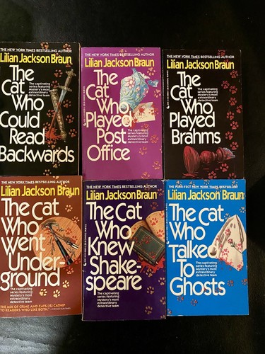 Lillian Jackson Braun The Cat Who… Lot Of 6 Paperbacks | eBay