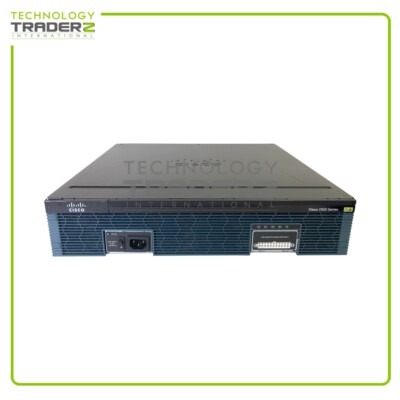 Cisco 2921/K9 V08 Series 2900 Integrated Services Router W/ 1x 256MB ...