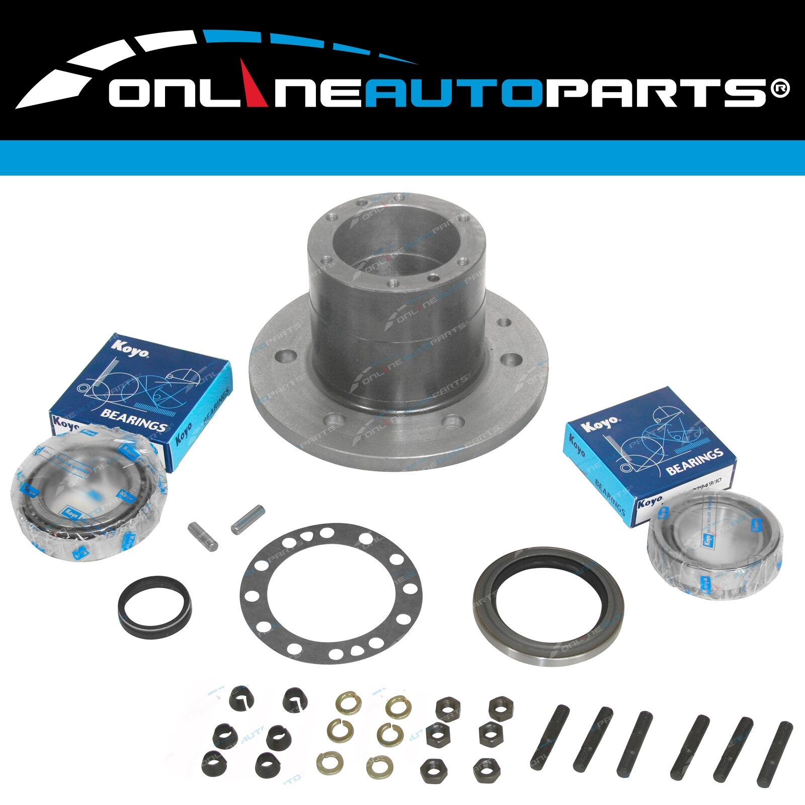 Rear Axle Hub+ Wheel Bearing Kit for Toyota BJ70 BJ73 BJ74 BJ75 FJ70 ...