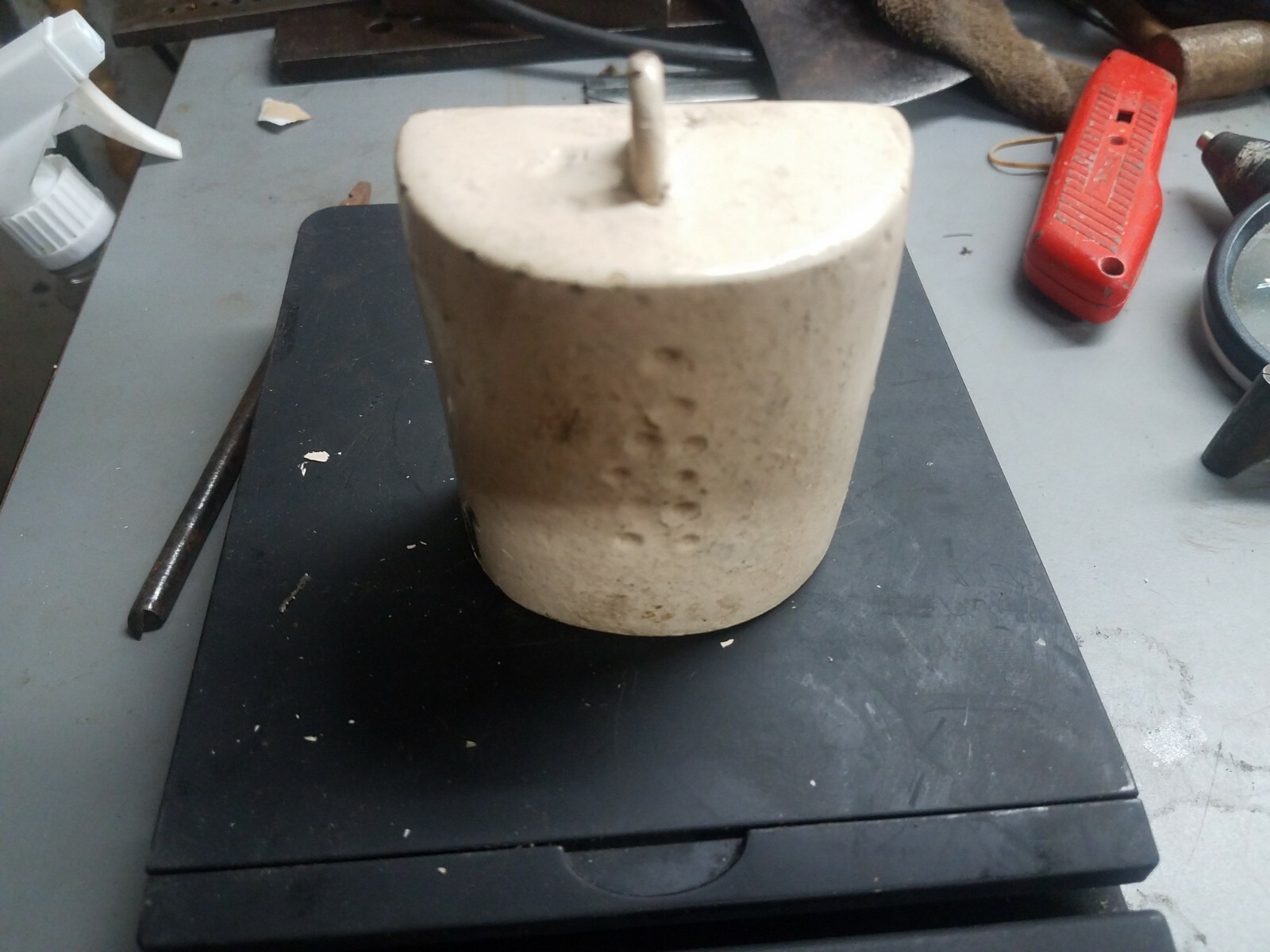 Old Single Lead Clock Weight | eBay