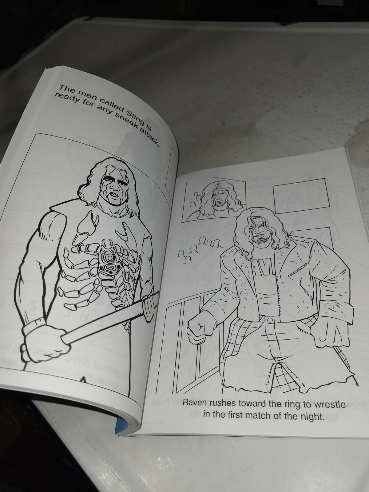 Sting Wrestler Coloring Pages