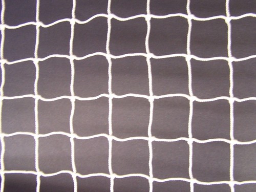 50' x 25' Baseball Softball Impact White Square Mesh 1 7/8" Mesh Nylon ...