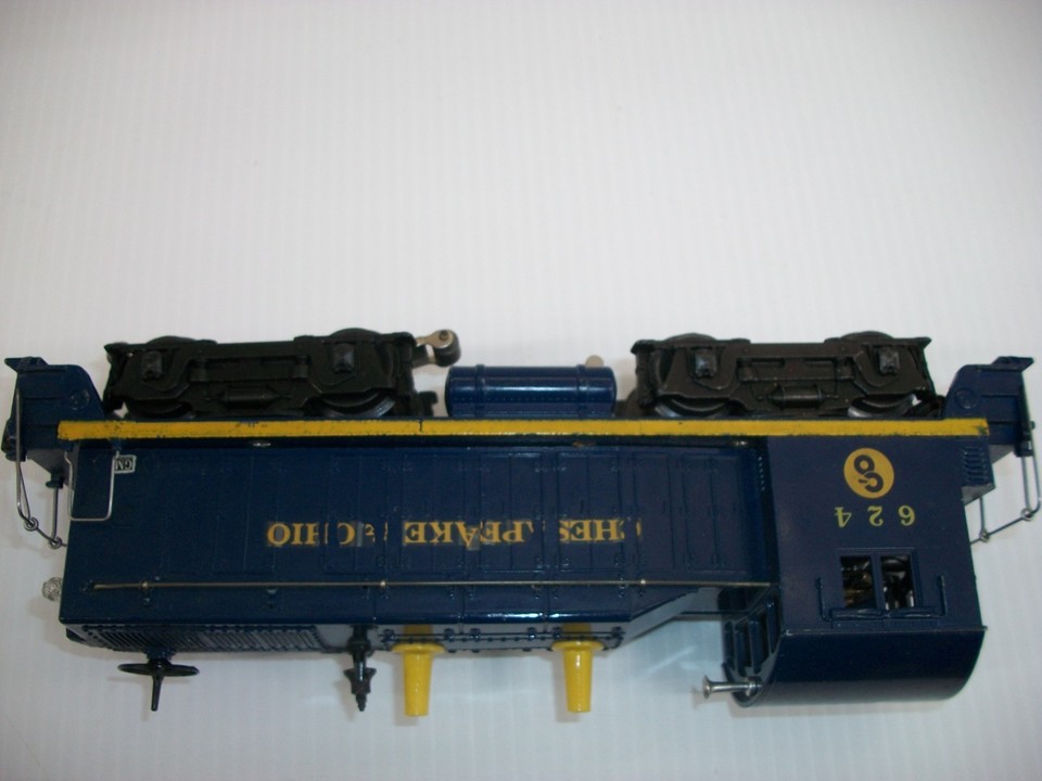 LIONEL 624 POST WAR " C & 0 NW2 DIESEL ,PRO-SERVICED,EXCEL. " LOT#46741 ...