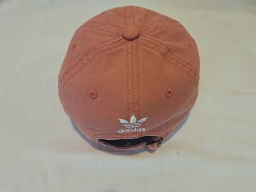 Adidas Women's Adjustable Strap Back White Logo Mauve RN#90288 OSFW | eBay