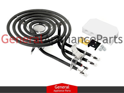 GE General Electric Range 6" Burner Kit WB30X330 WB30X326 WB30X312 ...