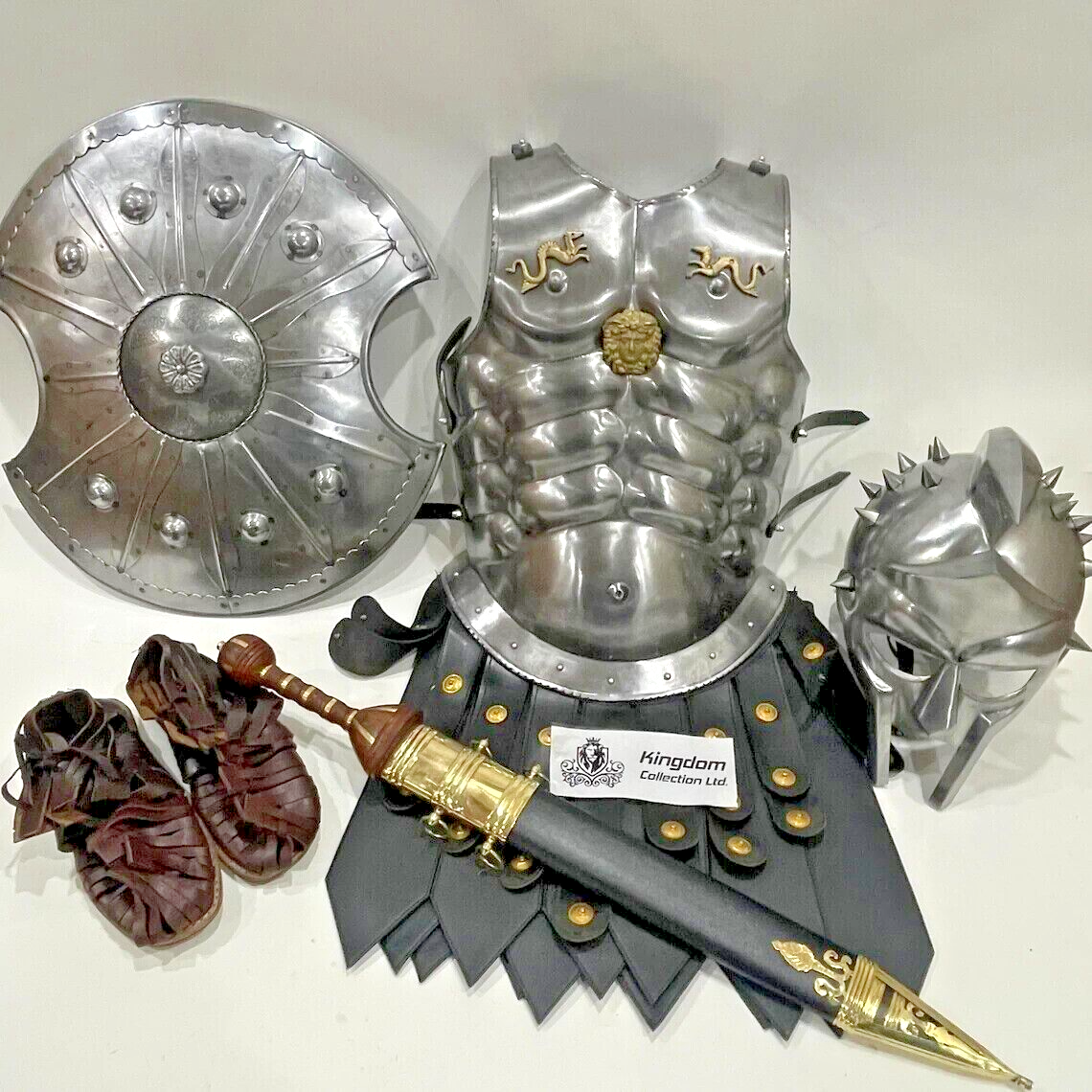 Gladiator Arm Armor Dragon Born Gladiator Scaled Leather Arm Guard