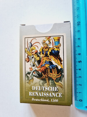 Cards For Game Deutsche Renaissance Germany 1500 Poker Original Playing ...