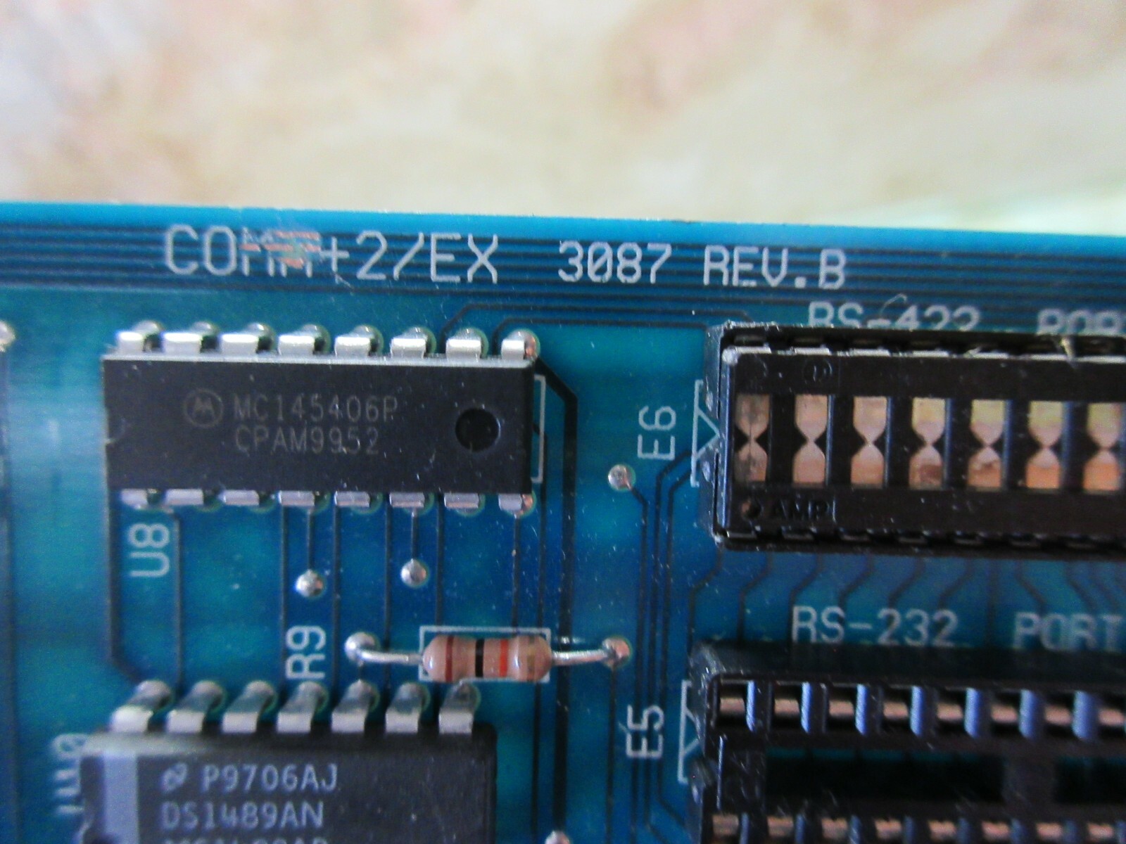 COMM CIRCUIT BOARD COMM+2/EX 3087 REV.B | eBay Australia