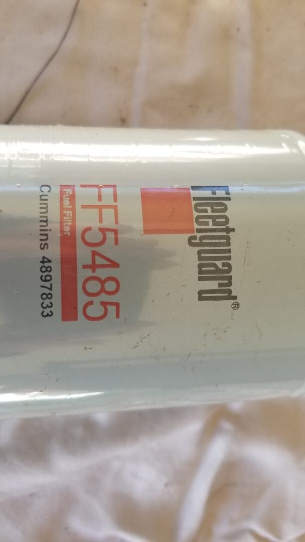 FLEETGUARD FF5485 - Fuel filter cross reference