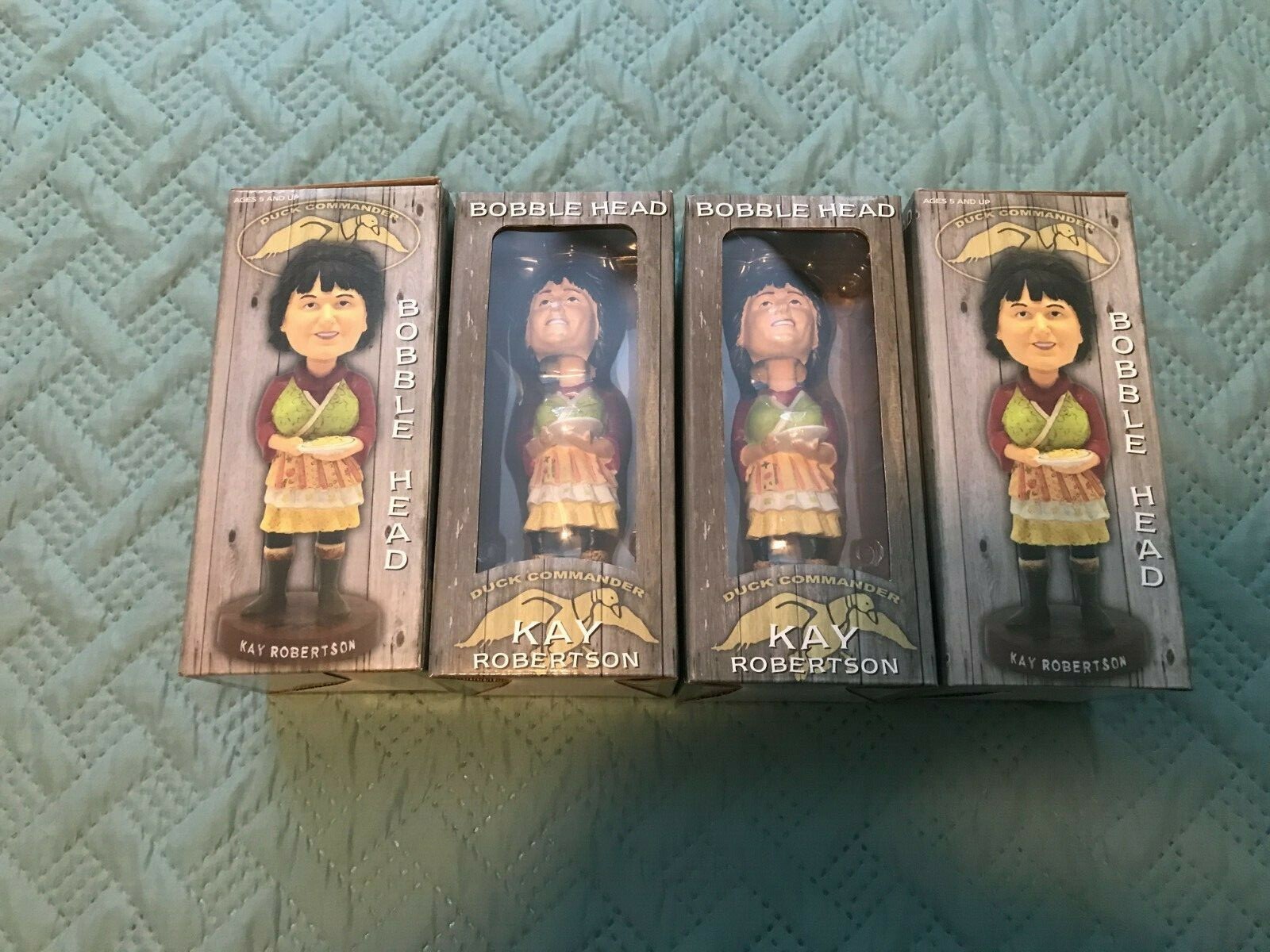 4 Duck Commander Duck Dynasty Bobble Head Mrs. Kay Robertson Brand New ...