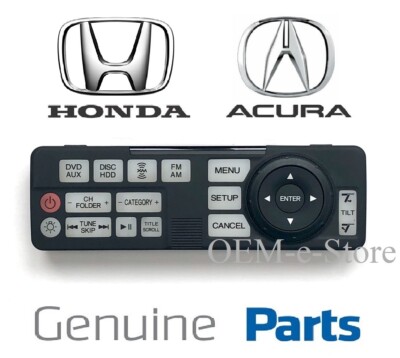 2010 2011 2012 2013 Acura MDX Overhead DVD Entertainment System Remote ...