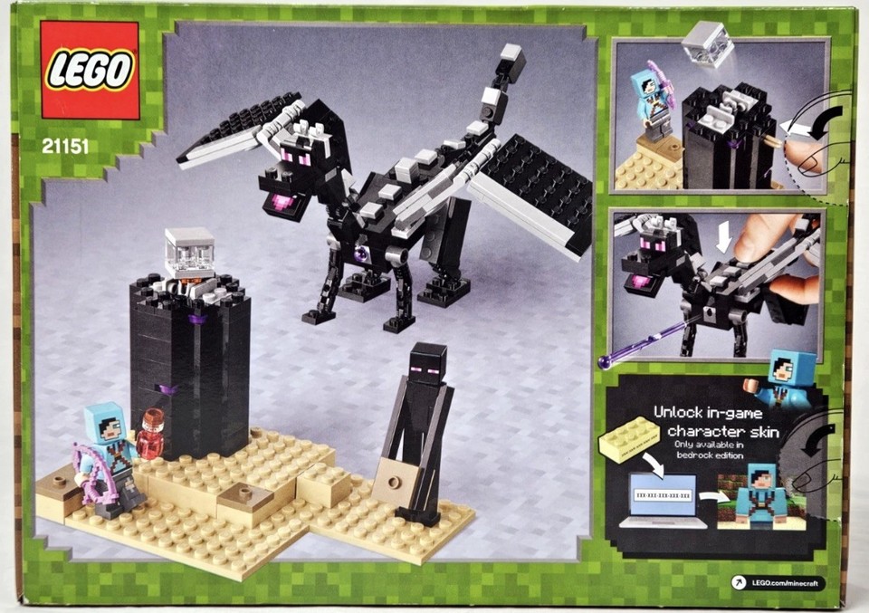 LEGO MINECRAFT SET 21151 THE END BATTLE NEW!! | eBay