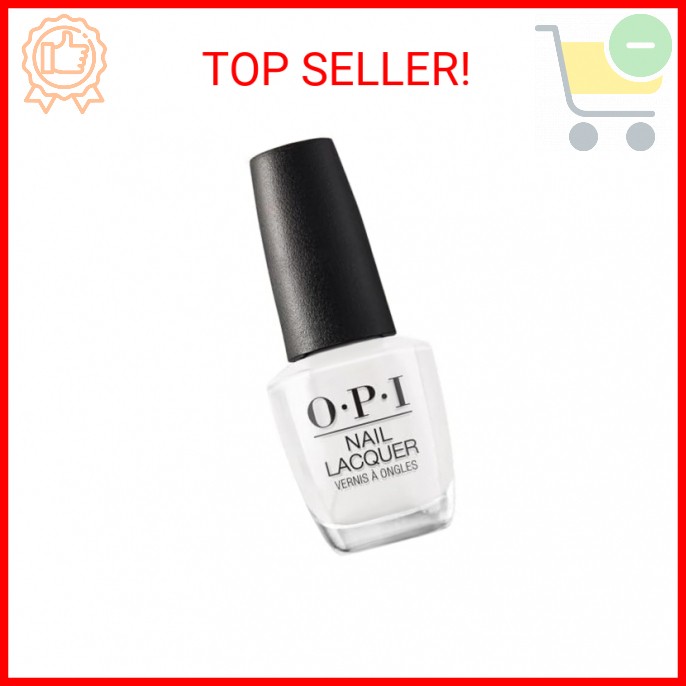 OPI Nail Lacquer Nail Polish | Opaque Light White & Gray Crème Chip ...