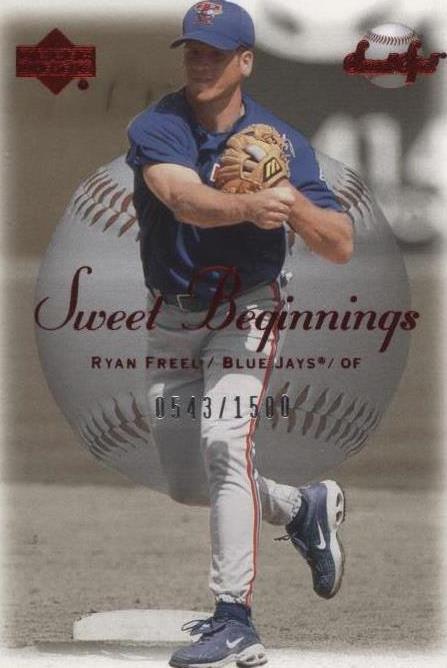 2001 Upper Deck Sweet Spot - Sweet Beginnings Ryan Freel #132 /1500 (RC ...