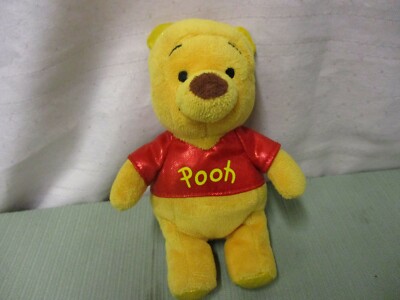 TY Beanie Babies Sparkle Winnie the Pooh Plush 2013 Red Yellow Stuffy ...