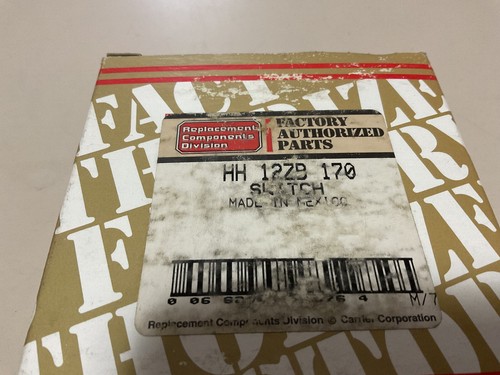 NEW OEM BRYANT CARRIER PAYNE HH12ZB170 L170F-40 LIMIT SWITCH | eBay