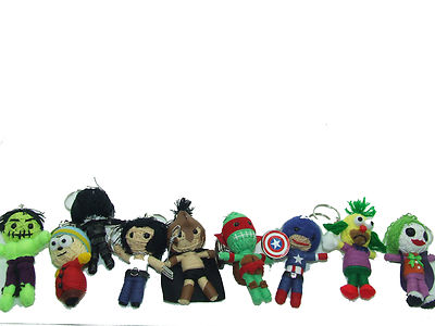 VOODOO STRING DOLL KEYRING CHARACTERS TV AND MORE KEY CHAIN | eBay