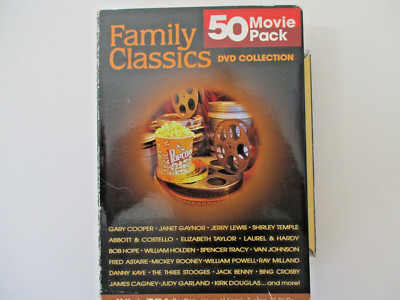 50 MOVIE PACK FAMILY CLASSIC 12 DOUBLE SIDED BOX SET DVDs BOXED SET | eBay