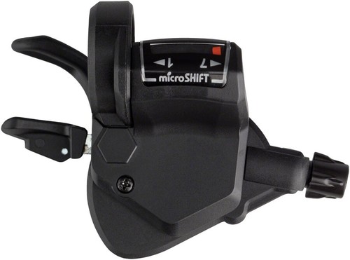 microSHIFT Mezzo Right Thumb-Tap Shifter, 7-Speed, Optical Gear ...