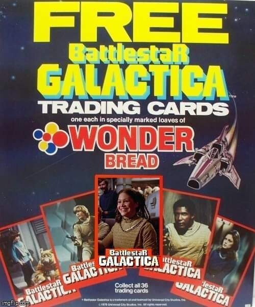 Custom Flight Corporal Rigel Battlestar Galactica Wonder Bread Trading ...