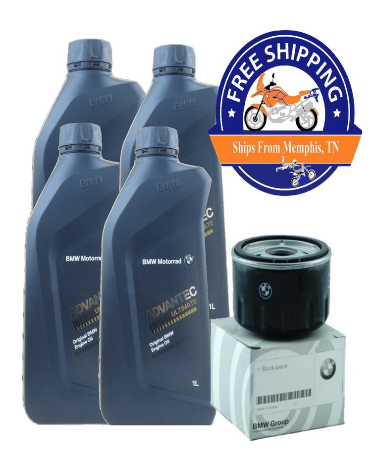 BMW oil change kit for R1200GS/GSA, R1200 R/RT/S/ST motorcycles OEM Air ...