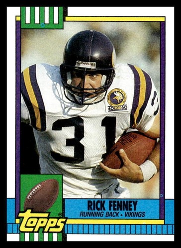 1990 TOPPS NFL Football Trading Card #103 🏈 RICK FENNEY, Minnesota ...