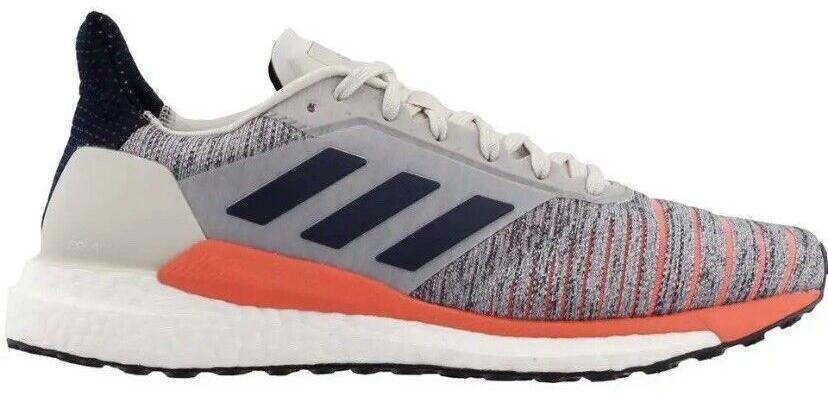 Size 8.5 - adidas SolarGlide Low Gray for sale online | eBay