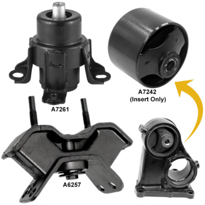 Engine Motor Mounts & Auto Trans Mount 3PCS for Lexus ES300, Toyota ...