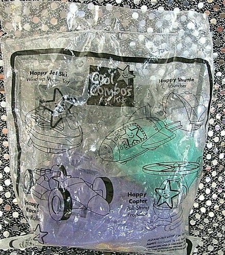 Hardees Carls Jr. Cool Kids Combo 2001 Happy Shuttle Launcher Meal Toy ...
