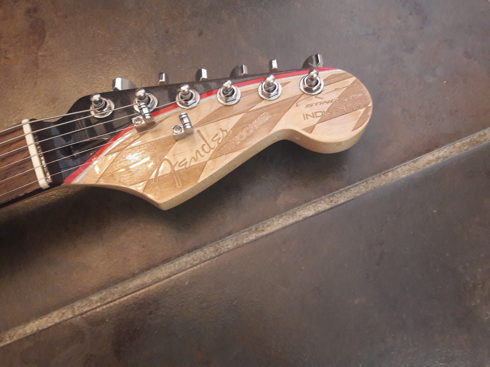 FENDER STRATOCASTER CORVETTE TRIBUTE DDCC CUSTOM HAND SCULPTED GUITAR ...