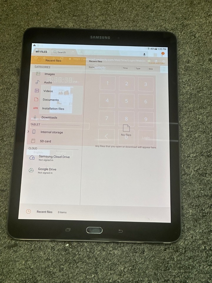 Samsung Galaxy Tab S2 SM-T810 T813 Wi-Fi 9.7 inch Tablet SHADOW BURNT ...