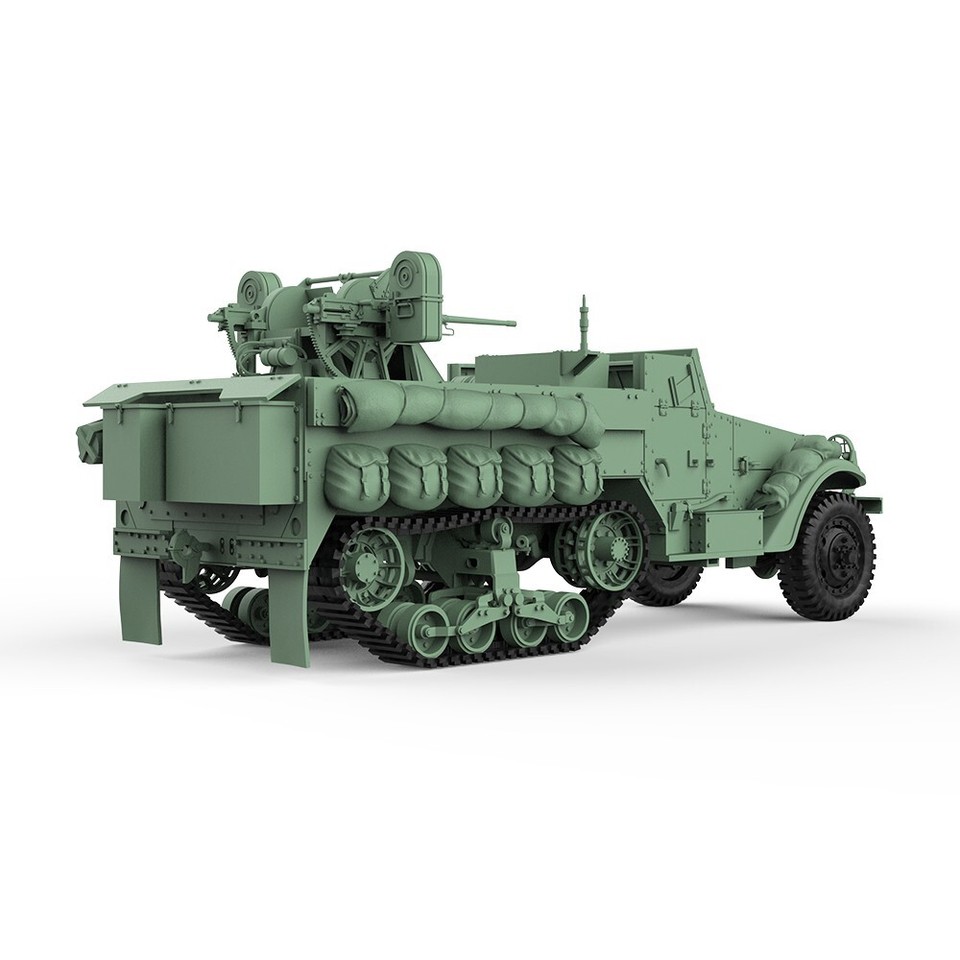 1/35 Military Model Kit US Multiple Gun Motor Carriage M13 SPAA | eBay