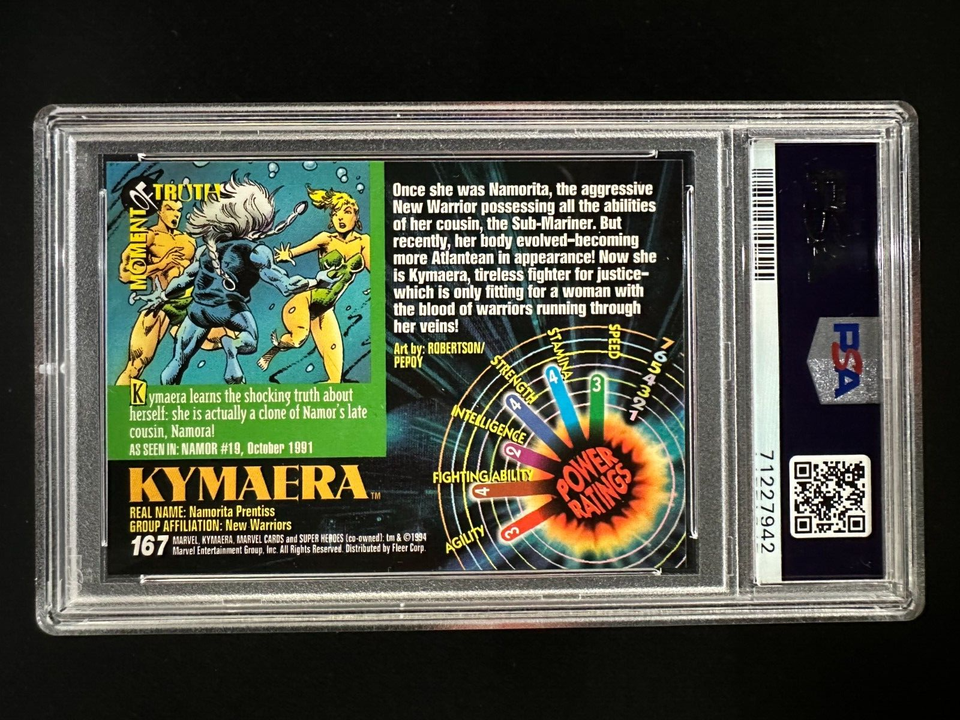1994 Marvel Universe #167 - Kymaera - PSA 9 | eBay