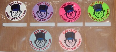 Kay Bee Toy Stores (6) Color Pog Collectors Set RARE 1993 | eBay