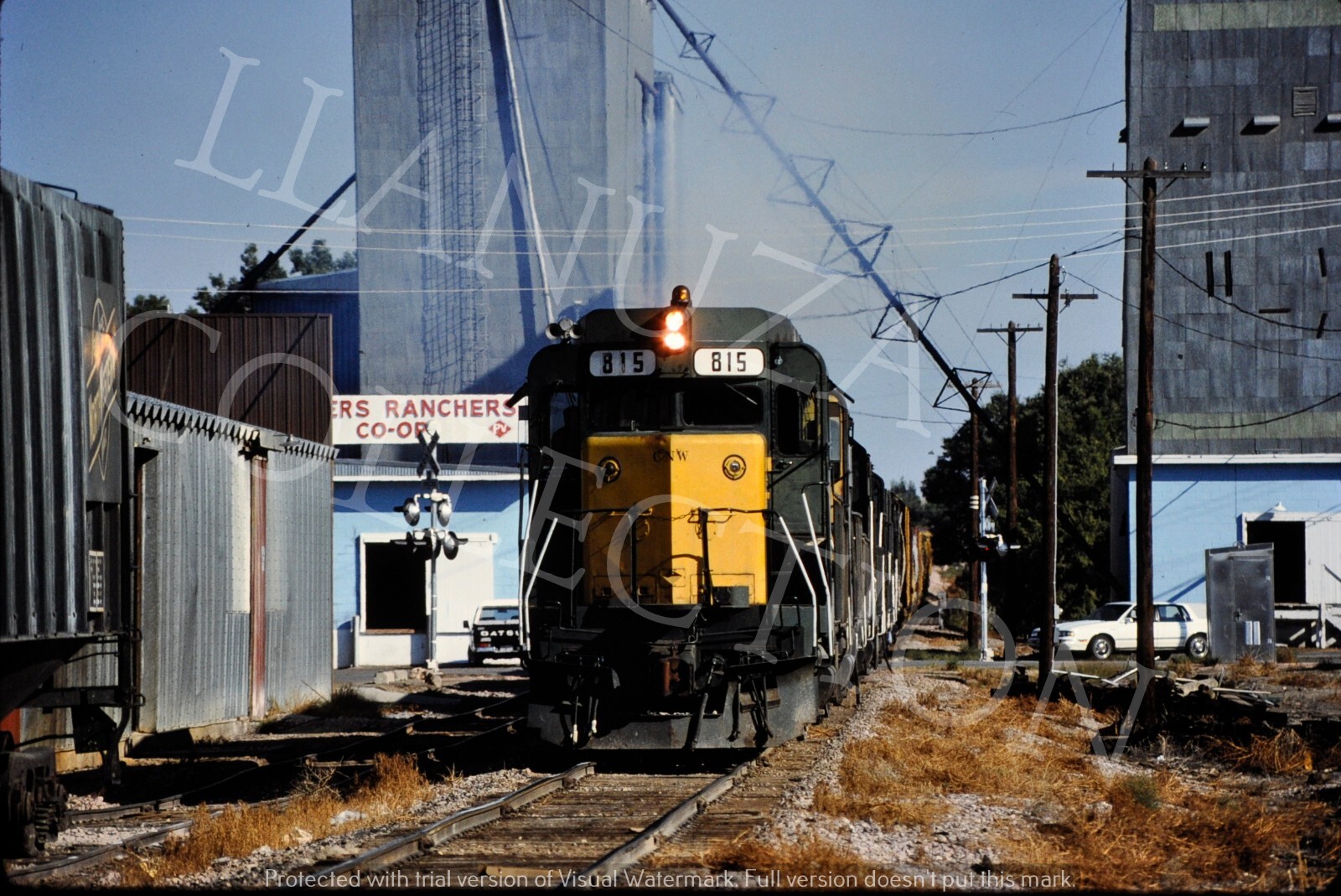 Original Slide CNW GP30's at Belle Fourche SD Sept 1988 | eBay